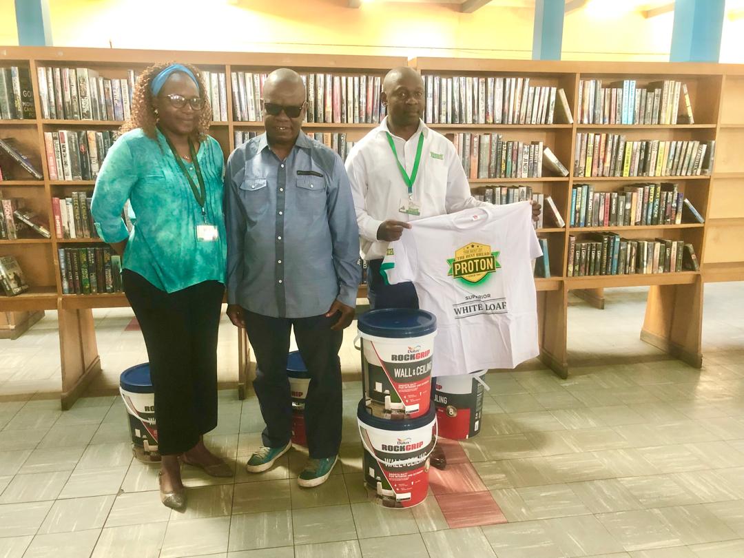 Proton Bakers donates paint to facelift Byo Public Library — CITEZW